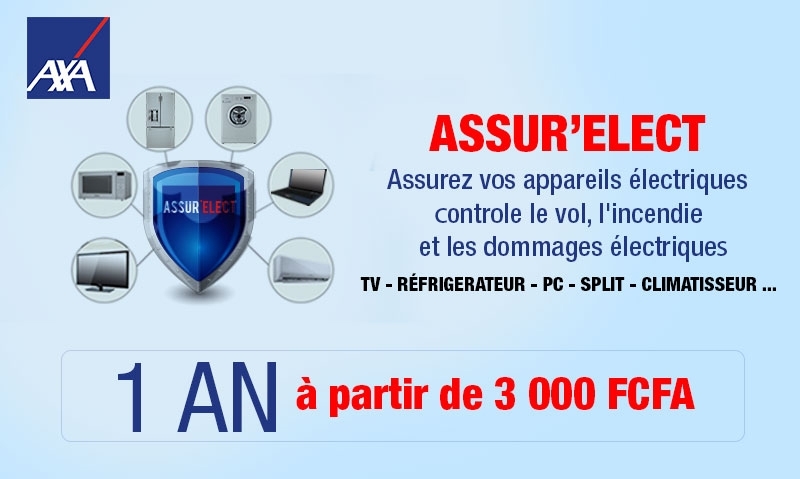 Axa Assurance - assurez vos appareils avec Axa