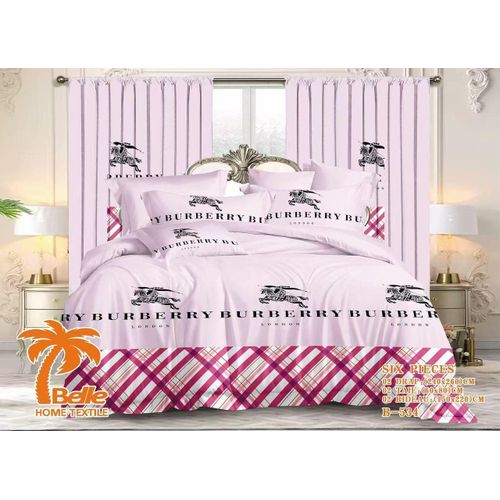 Belle Draps De Lit 3 Places, 2 Draps, 2 Taies 2 Rideaux En