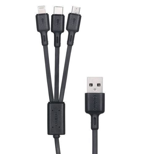 Oraimo Câble 3IN1 LIGHTNING - MICRO USB - Type-C - ORAIMO DURA LINE 2 ...