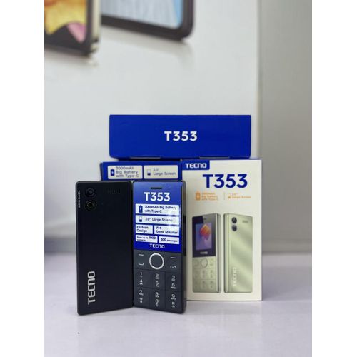 Tecno T353 - Dual Sim- Radio FM Sans Fil - Camera- Batterie 3000 Mah ...