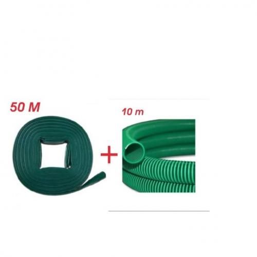 Generic Tuyau De Refoulement 50Metre Et Tuyau D'Aspiration 10M De ...
