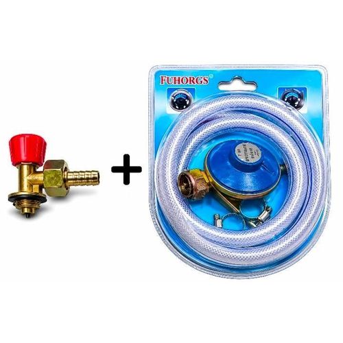 Generic Kit complet detendeur de gaz butane raccord et