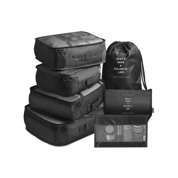 Generic Ensemble De 7 Sacs De Rangement De Voyage Pour