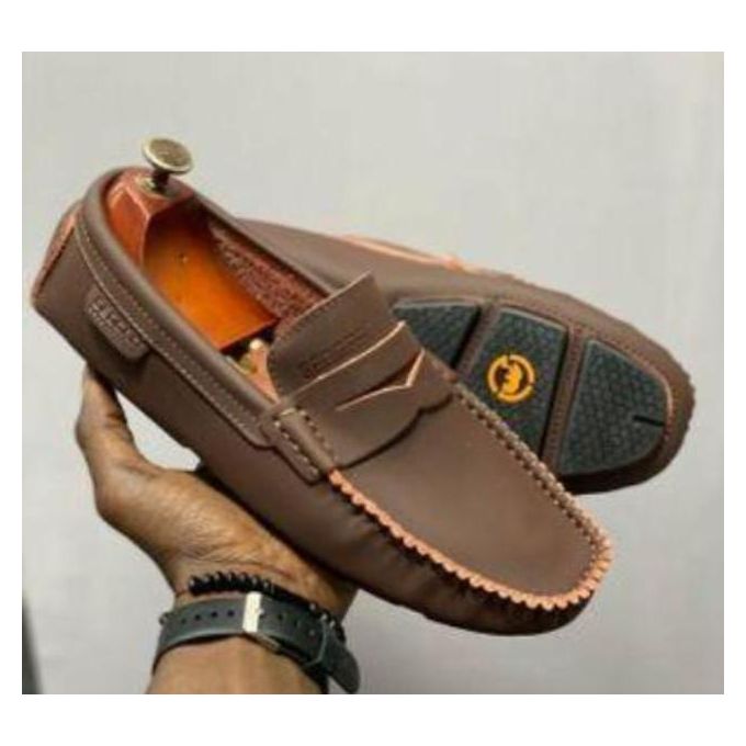 Fashion Mocassins Pour Homme - Marron - Prix pas cher