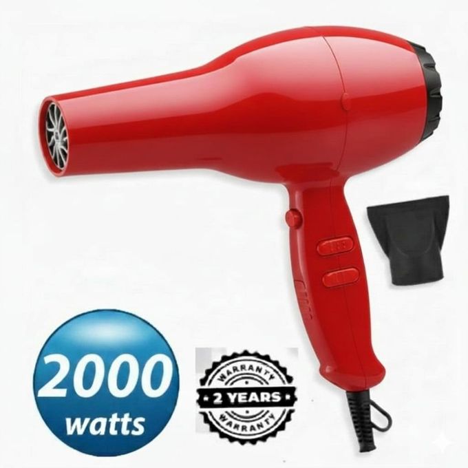 Generic Sèche Cheveux Professionnel 2000W - Double Vitesse