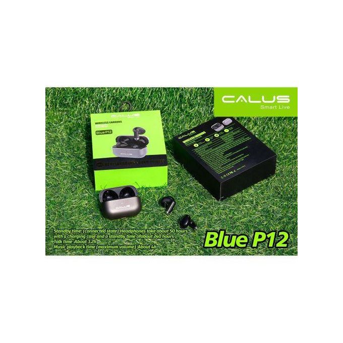 CALUS Écouteurs Bluetooth BLUE P12 - Prix pas cher | Jumia CI