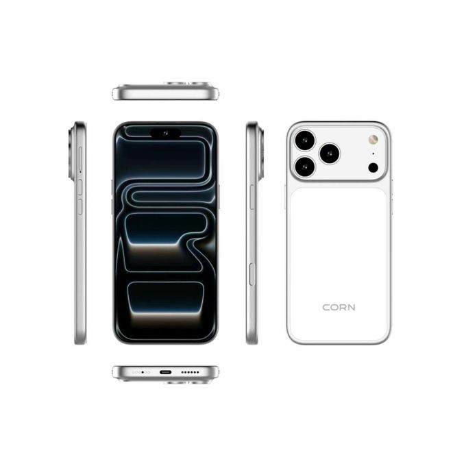 Corn Cphone 17 pro max Silver 64gb 5ram (2+3) - Prix pas