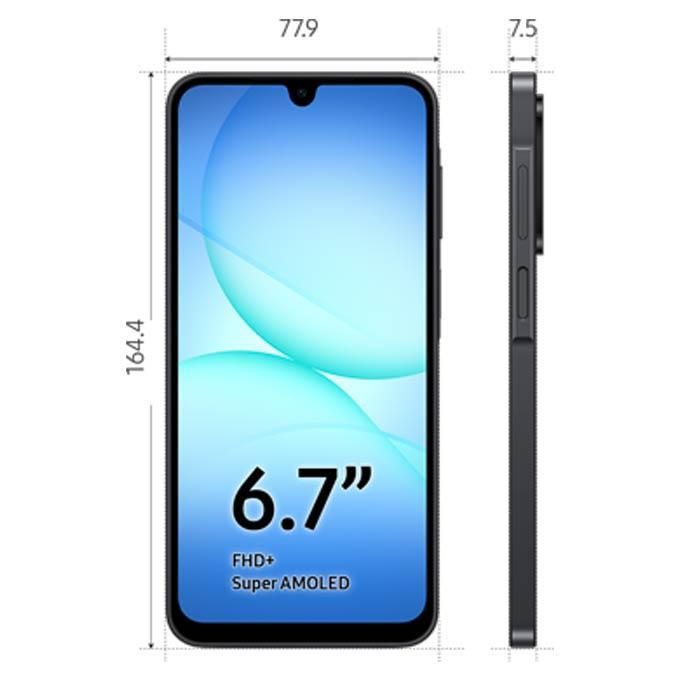 Samsung Galaxy A17 5G - 6,7 Pouces - 2 SIM - 8 Go/256 Go