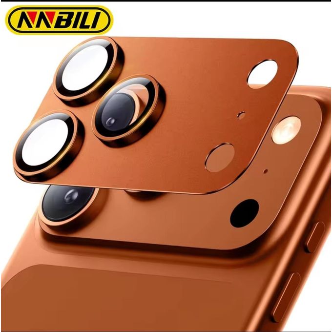 Generic Anti choc caméra iphone 17 pro orange - Prix pas