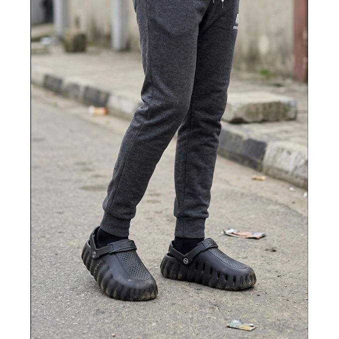 Generic Crocs chaussure Tendance Mixte Babouche noir - Prix