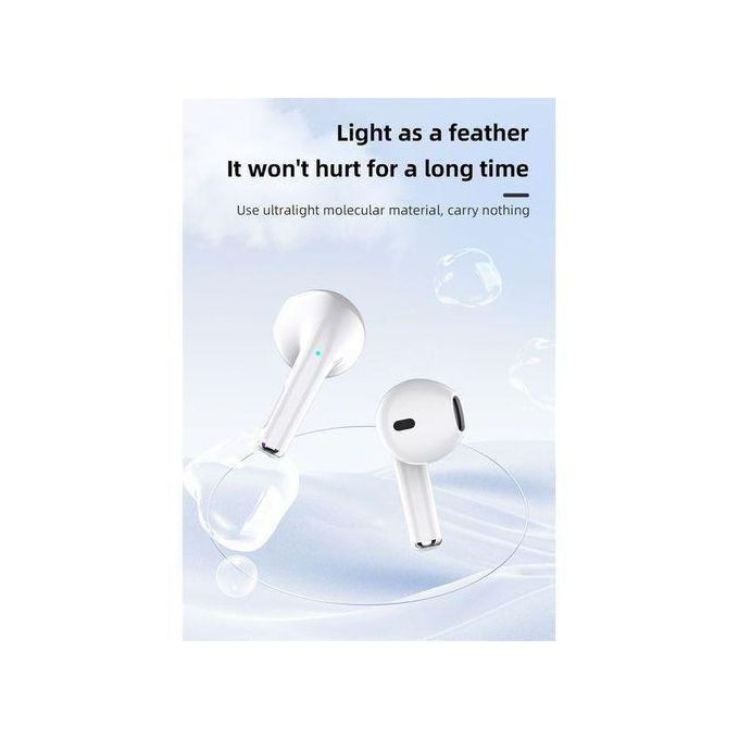 Generic Écouteurs Bluetooth Pro 4 Oreillette Bluetooth Stereo - Blanc ...