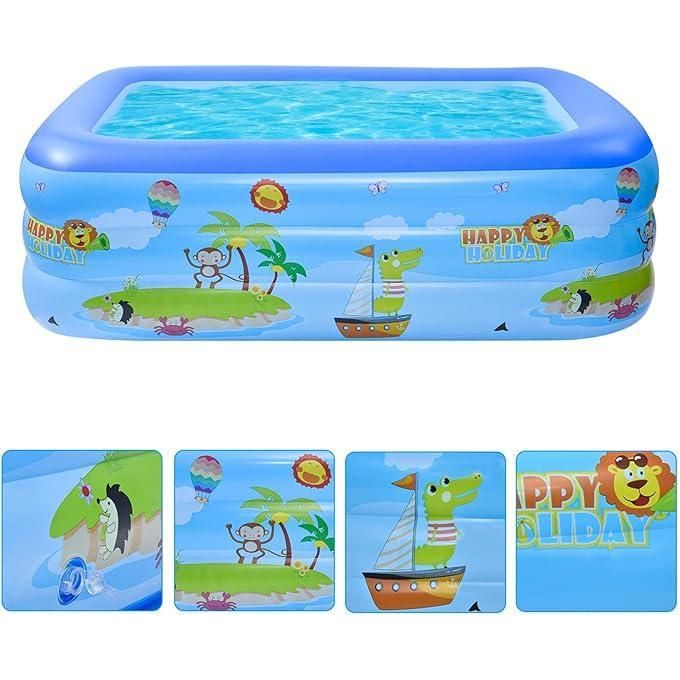 Generic PISCINE GONFLABLE POUR ENFANTS / 305 × 180 × 60 cm