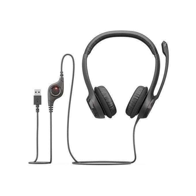 Logitech Logitech Casque USB H390 - Prix pas cher