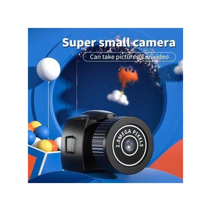 Generic Mini Caméra Y2000, Caméra D'action HD 4K 30fps