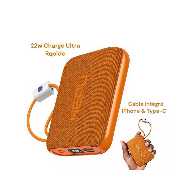 Hepu Hepu Mini Power Bank 20000mAh HP-235 Orange - Charge