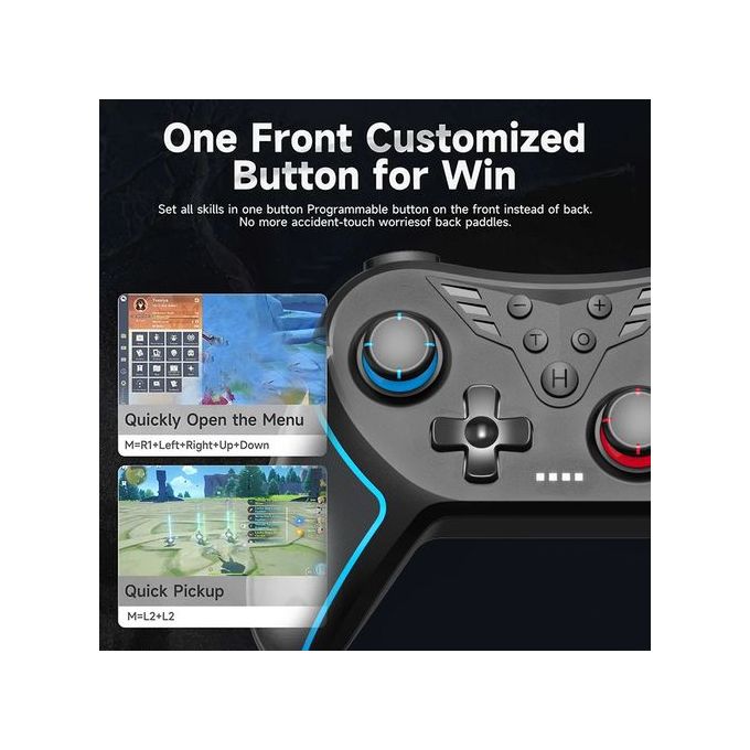 Generic Contrôleur De Jeu Bluetooth Sans Fil，Manette De Jeu