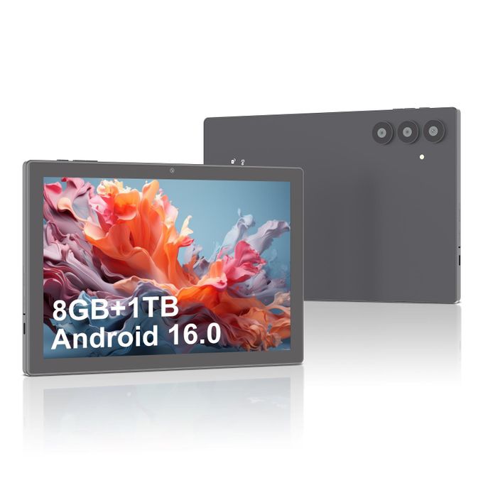 C Idea Android 15 Tablettes 10.1 Pouces Sim 8 Go+1 To