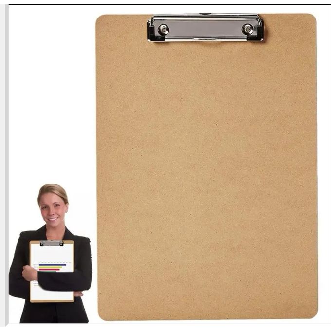 Generic PORTE BLOC NOTE à PINCE En Bois _A4 - Prix pas cher | Jumia CI