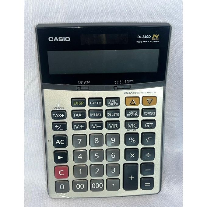 Casio Calculatrice DJ-240D - Prix pas cher