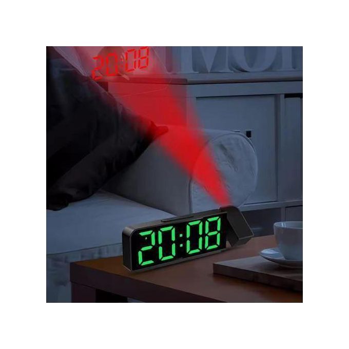 Generic Réveil Digital RGB Moderne - Écran Miroir LED
