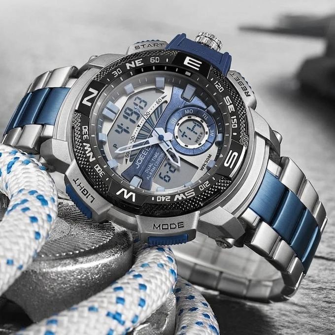 Generic Montre Homme En Acier Inoxydable Modèle De Luxe à