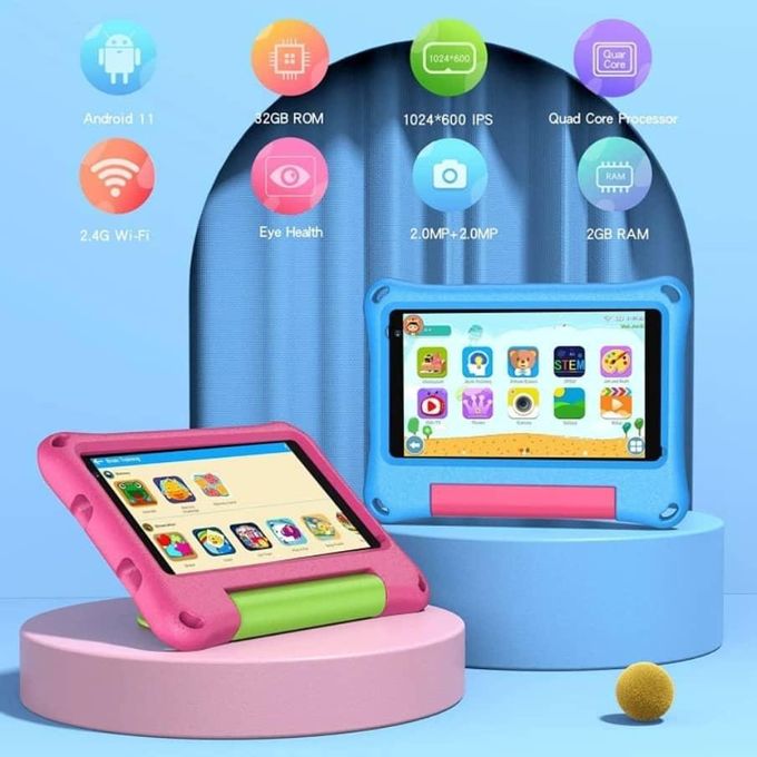 BEBE TAB Tablette Educative a Puce Tres solide + Etui