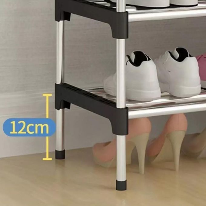 CYFAZA Étagère à Chaussures, 5 Niveaux, Rangement De