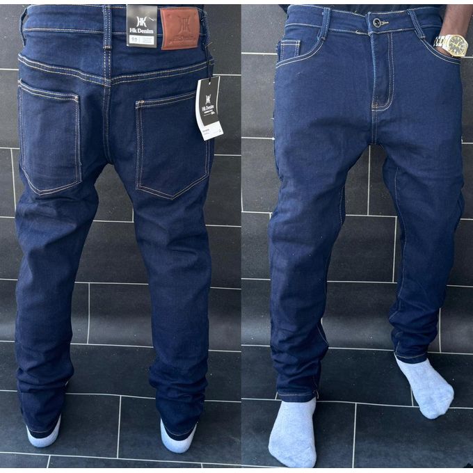 Generic Pantalon Jeans Pour Homme- bleu - Prix pas cher