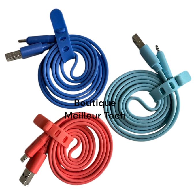 Oraimo 1 Lot De 3 Câbles Qualité Durable - Cable Type-C Gros Bout ...