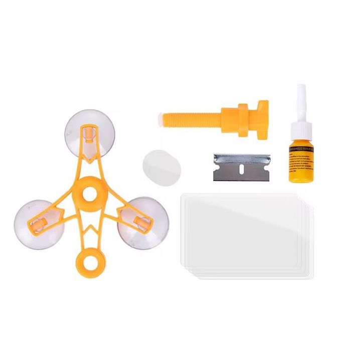 Generic Kit réparation pare-brise - Répare fissures et