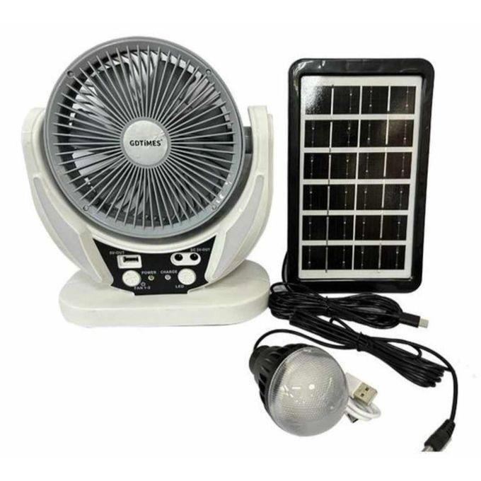 Generic Ventilateur Solaire Rechargeable à énergie Solaire – Rotative ...