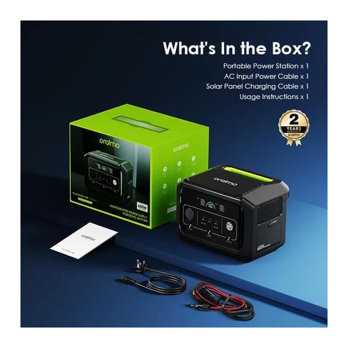 Oraimo Mini groupe électrogène ou station de chargement 600w ...