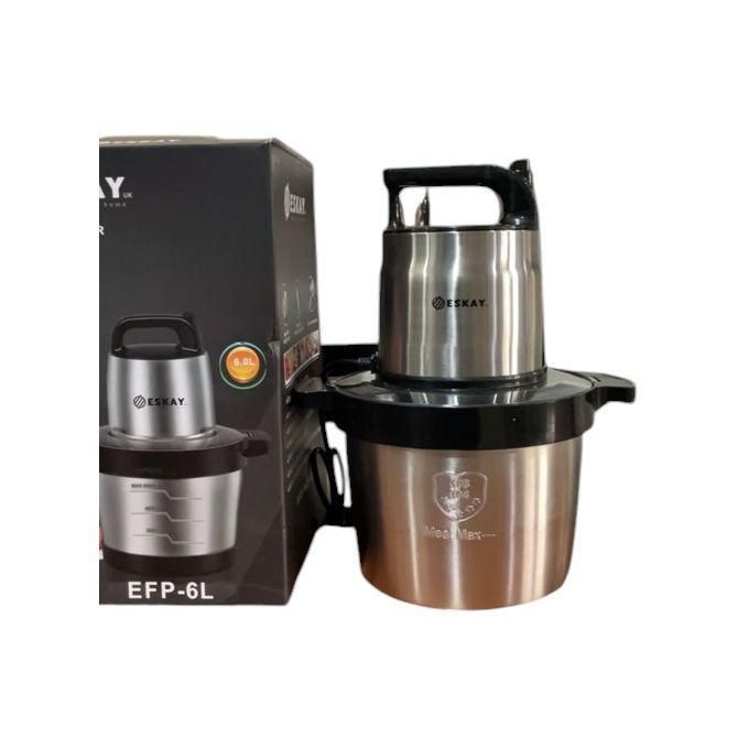 Generic Robot Hachoir Électrique ESKAY 6L – Ultra Puissant