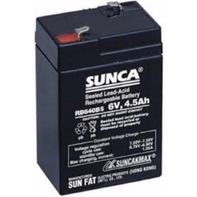 Original Sunca Batterie Rechargeable 6V 4.5AH - Prix pas