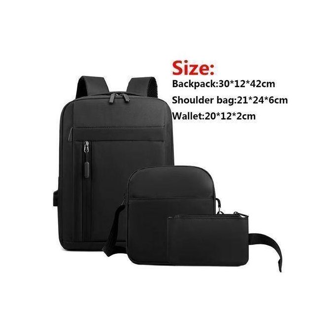 Bekia 4in1 Sac à Dos Homme Avec Interface De Charge USB sac