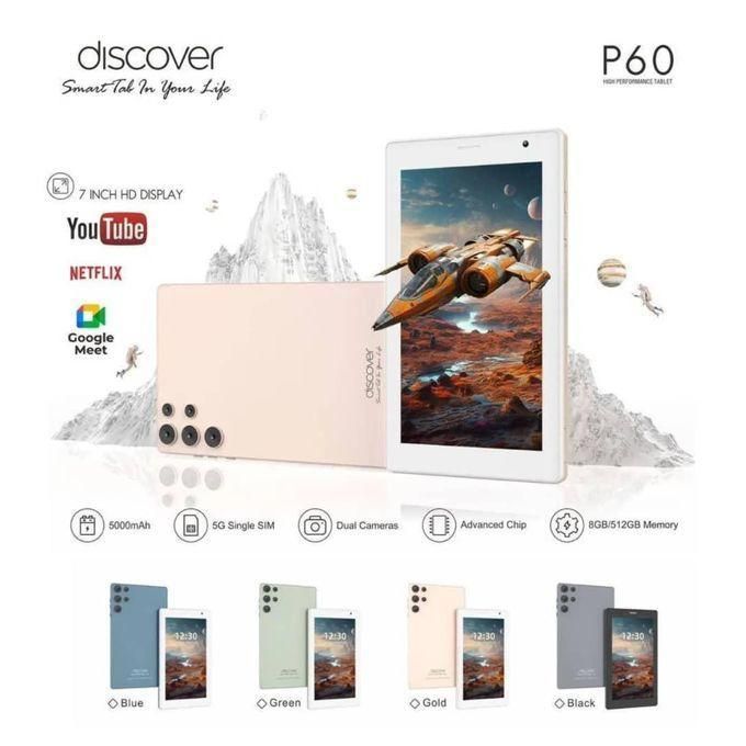 Discover Tablette Android Discover. P60 Mémoire 8 Go Ram/512 Go Rom ...